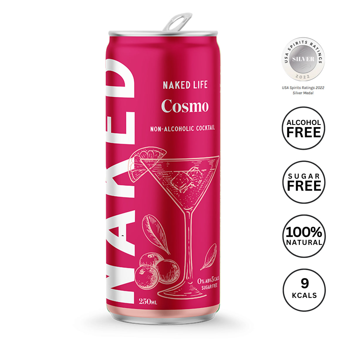 NAKED LIFE NON-ALCOHOLIC COSMO | Hiko Drinks