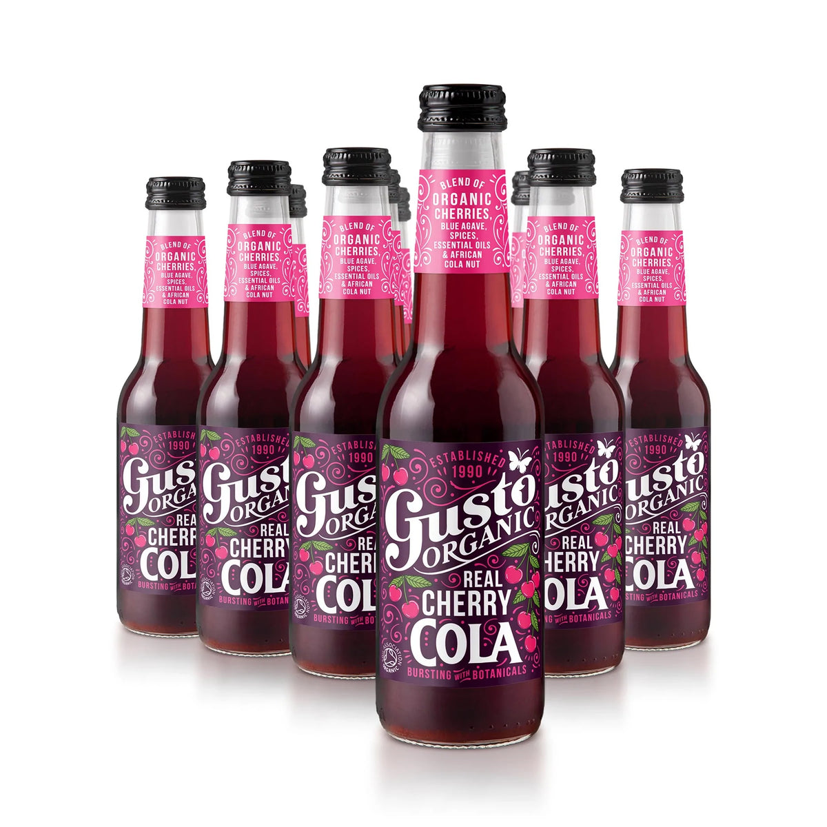 Gusto Organic REAL CHERRY COLA | Hiko Drinks